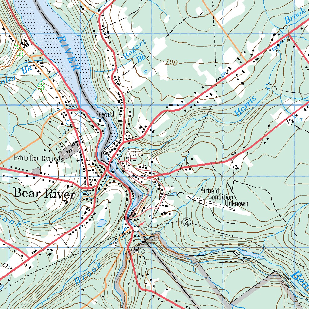 Digby, NS (021A12 CanMatrix) Map by Natural Resources Canada | Avenza Maps