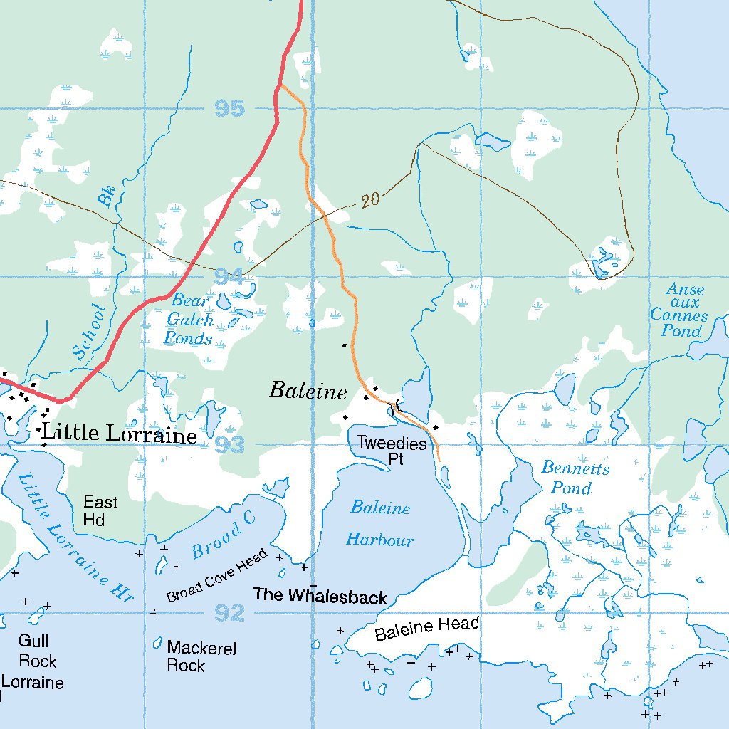 Louisbourg, NS (011G13 CanMatrix) Map by Natural Resources Canada ...