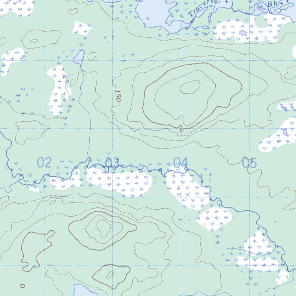 Gambo, NL (002D16 CanMatrix) Map by Natural Resources Canada | Avenza Maps