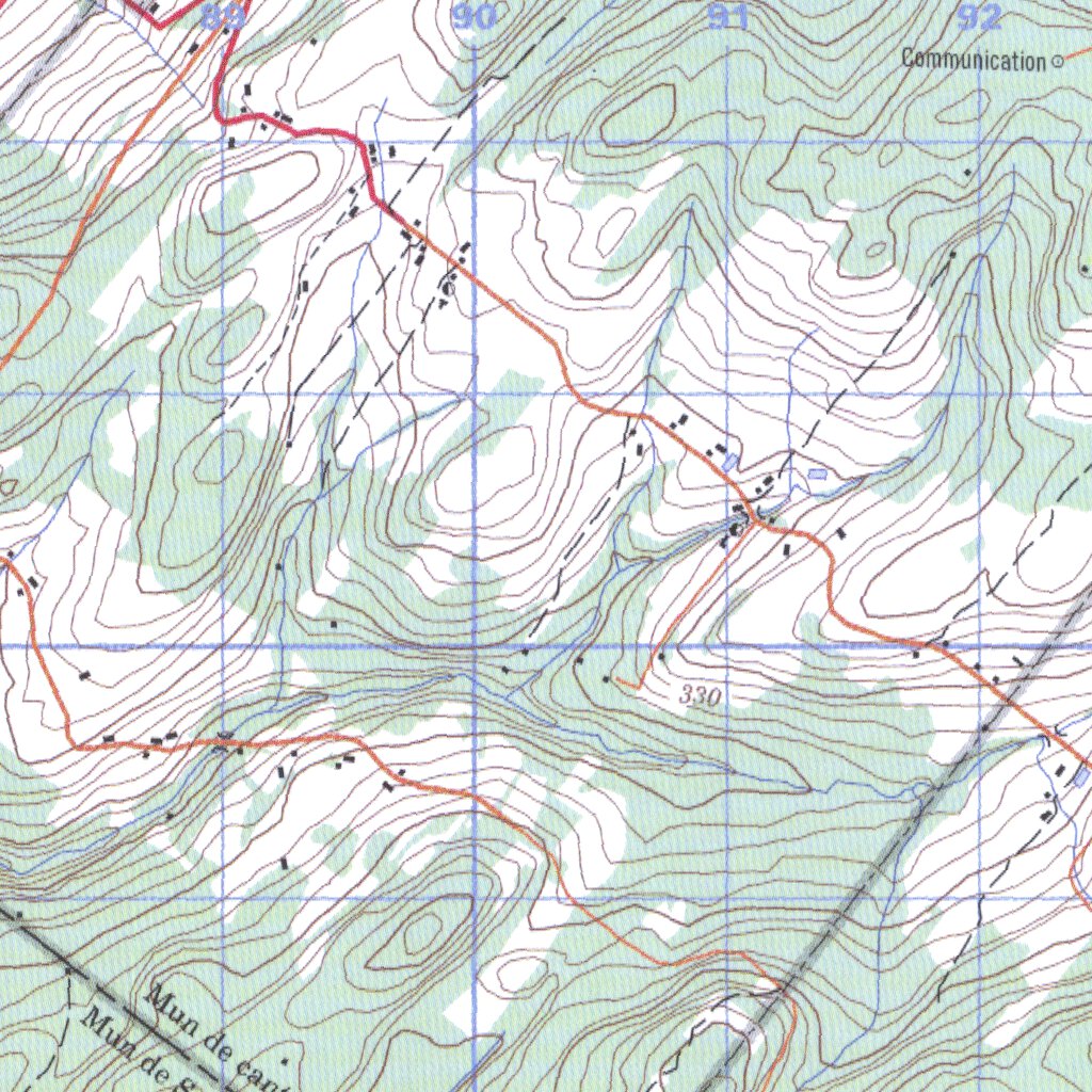 Victoriaville, QC (021L04 CanMatrix) Map by Natural Resources Canada ...
