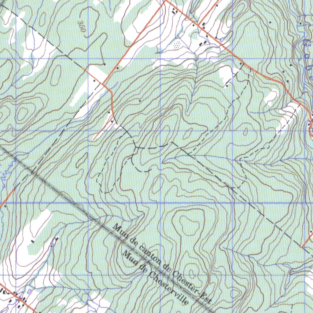 Victoriaville, QC (021L04 CanMatrix) Map by Natural Resources Canada ...