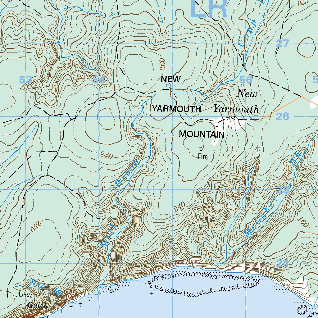 Cape Chignecto, NS (021H07 CanMatrix) Map by Natural Resources Canada ...