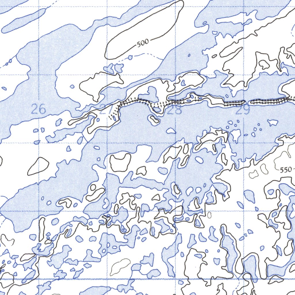 Lac Morgan West, QC (024M16 CanMatrix) Map by Natural Resources Canada ...