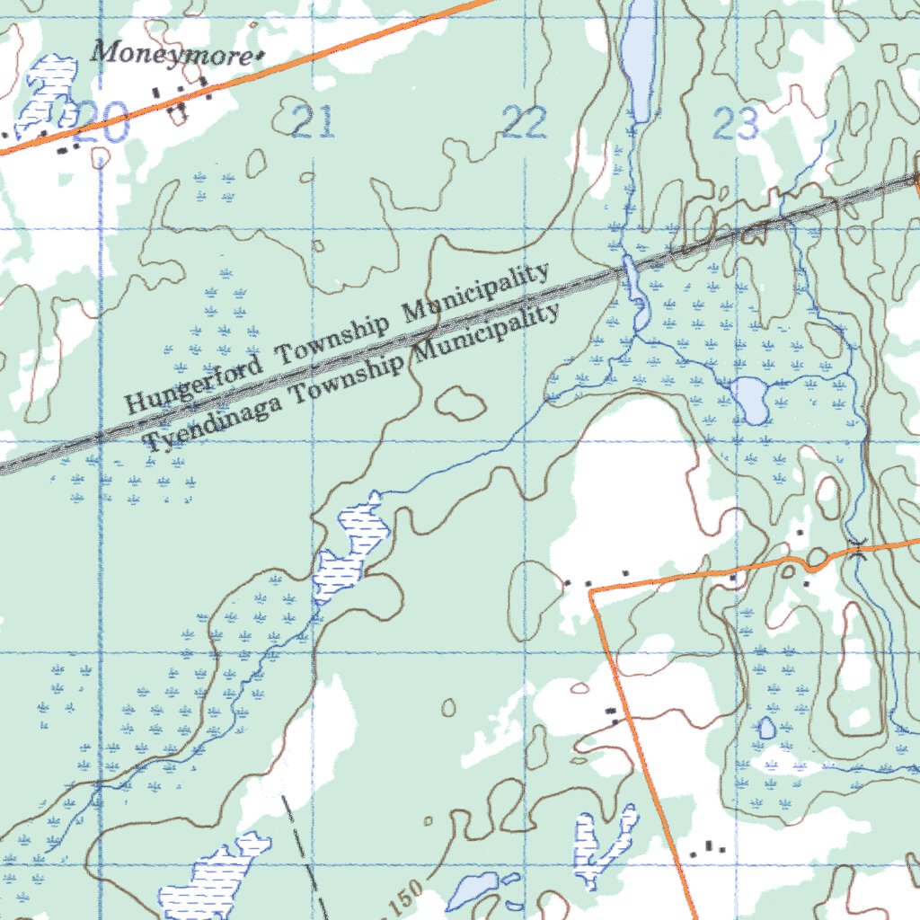Tweed, ON (031C06 CanMatrix) Map by Natural Resources Canada | Avenza Maps