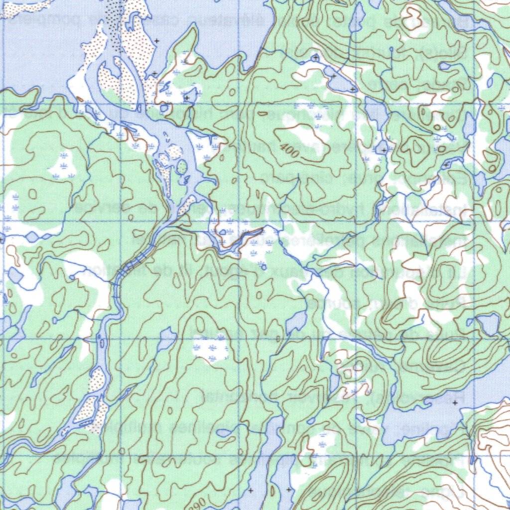 King George Iv Lake, NL (012A04 CanMatrix) Map by Natural Resources ...