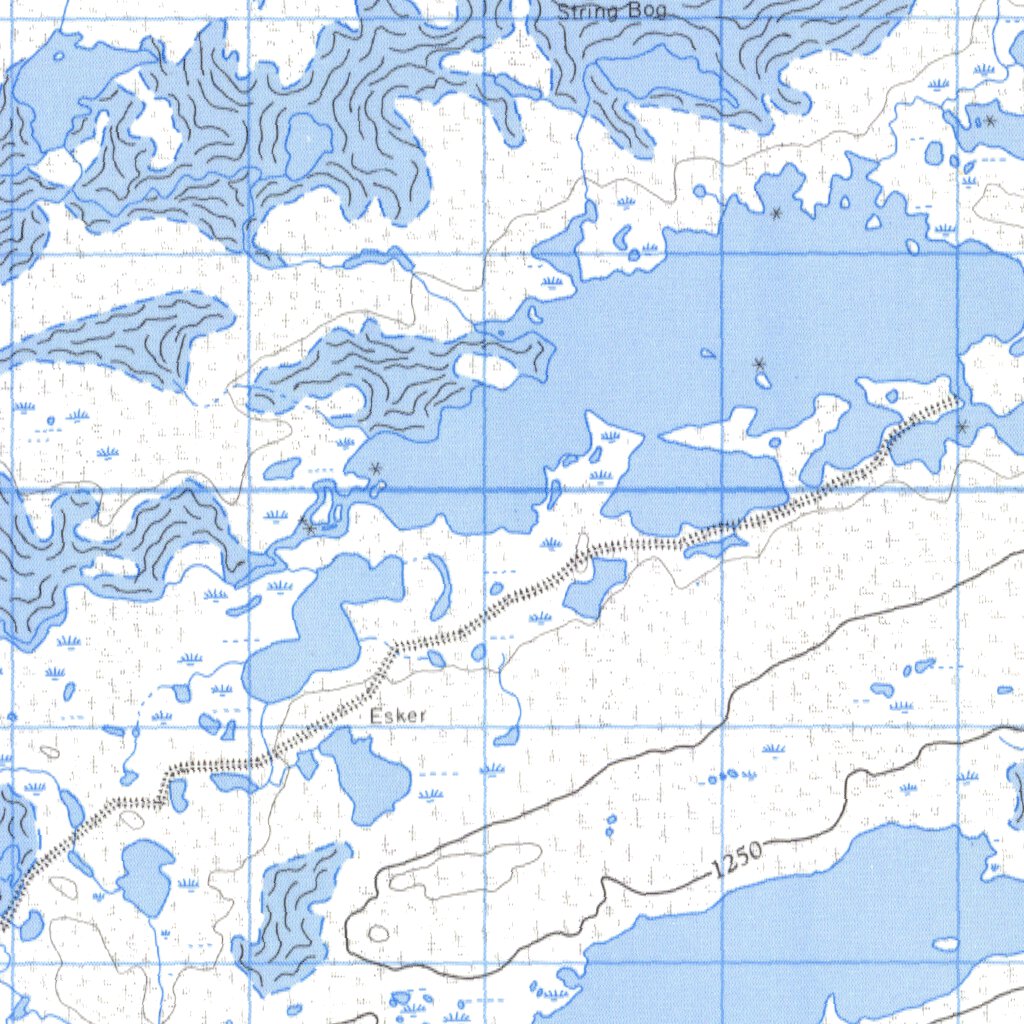 Mulligan River East, NL (013K01 CanMatrix) Map by Natural Resources ...