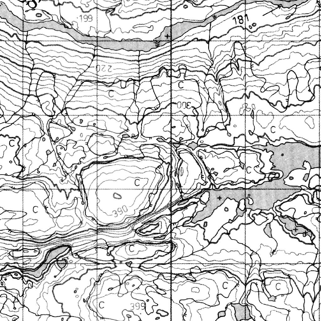 Ruisseau Boulogne, QC (034A16 CanMatrix) Map by Natural Resources ...