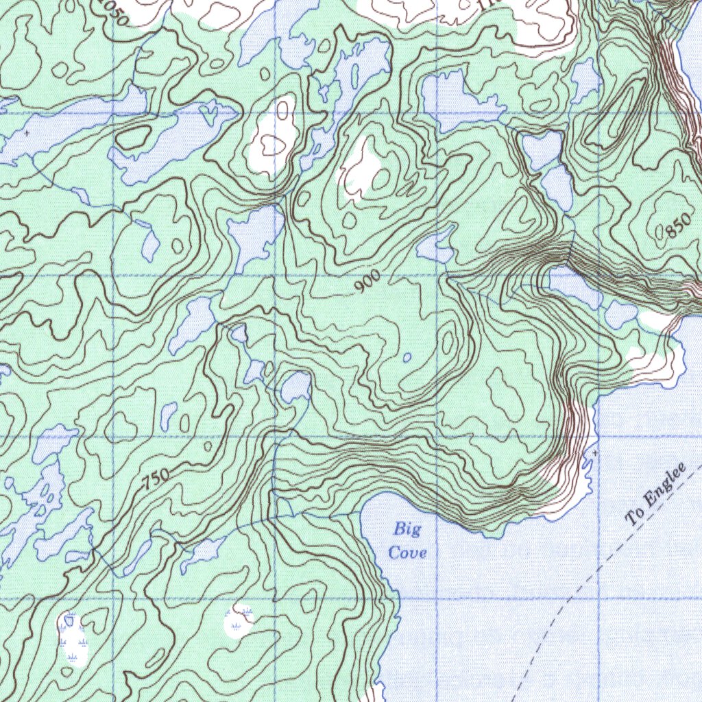 Great Harbour Deep, NL (012I08 CanMatrix) Map by Natural Resources ...