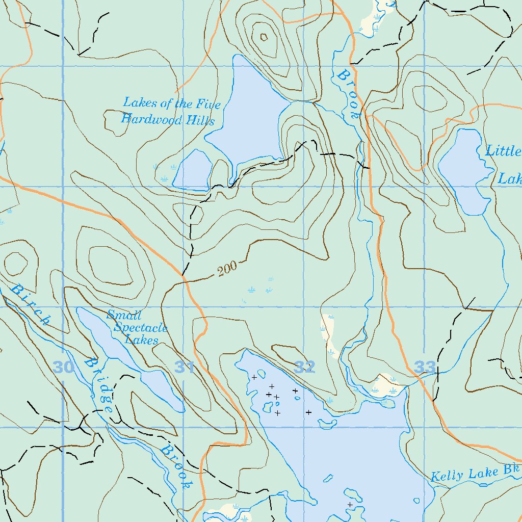 Milford, NS (021A11 CanMatrix) Map by Natural Resources Canada | Avenza ...