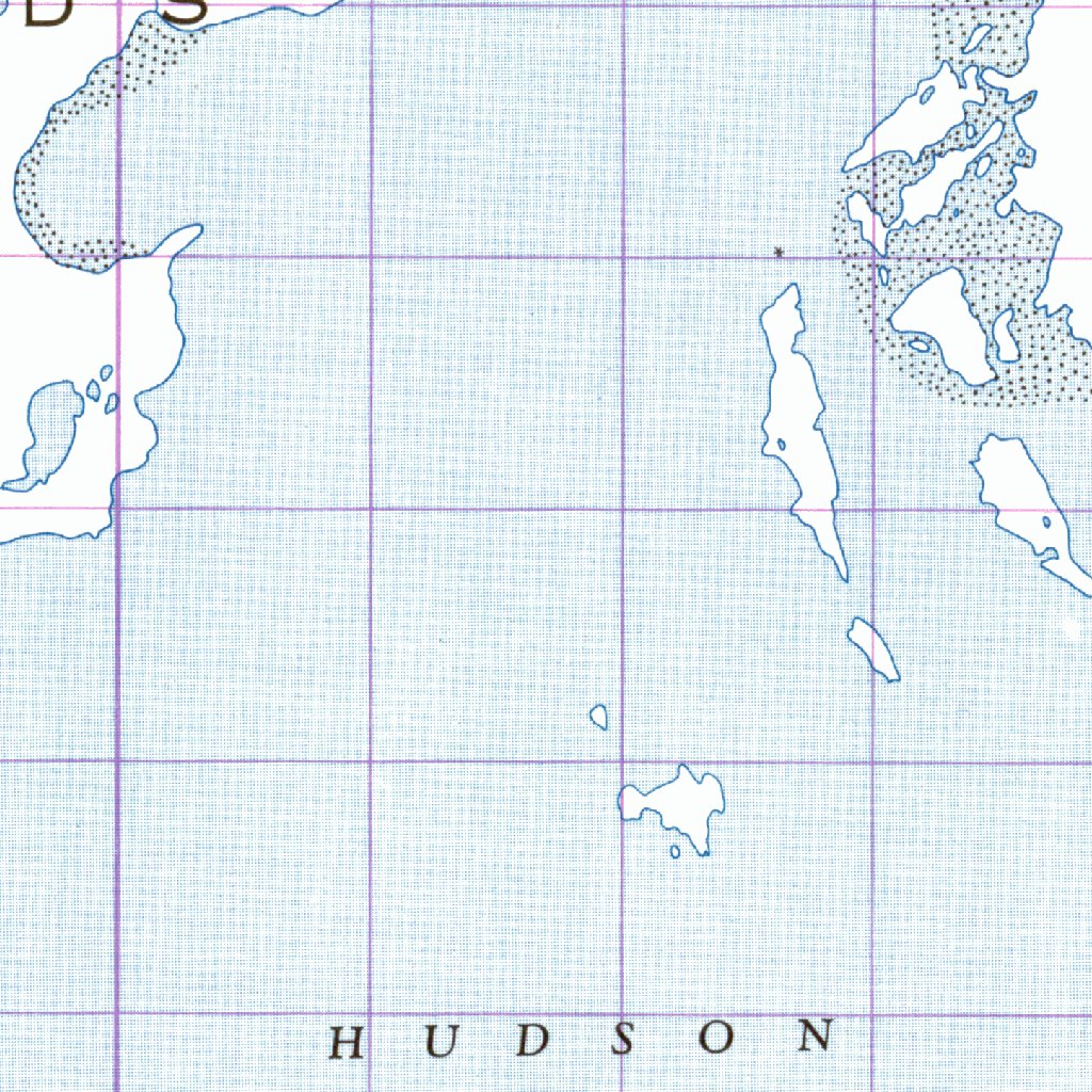 North Belcher Islands West, NU (034D13 CanMatrix) Map by Natural ...