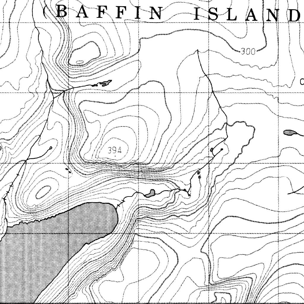 Abraham Bay, NU (026H01 CanMatrix) Map by Natural Resources Canada ...