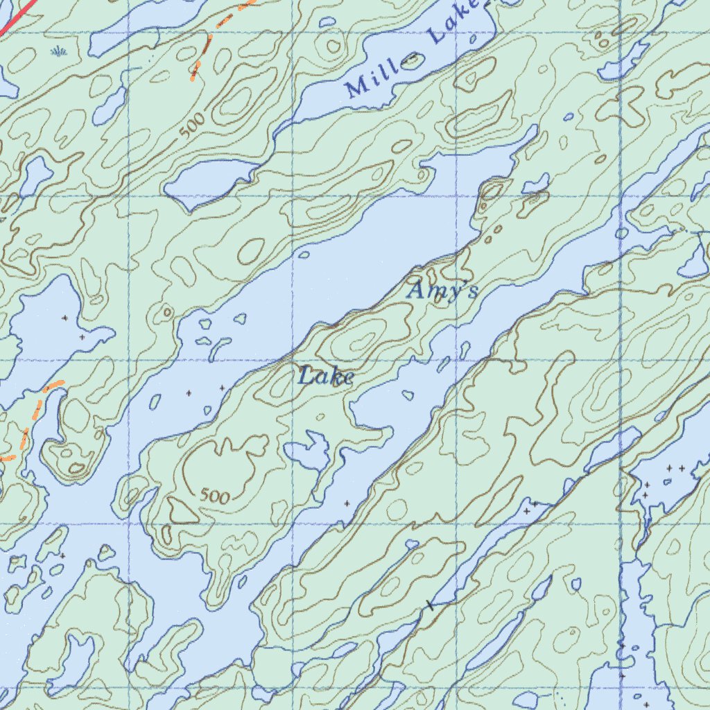 Botwood, NL (002E03 CanMatrix) Map by Natural Resources Canada | Avenza ...