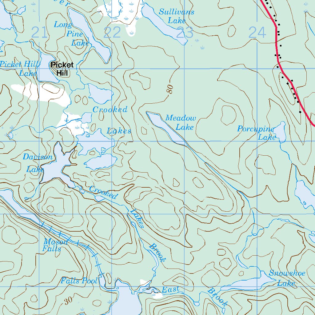 Tangier, NS (011D15 CanMatrix) Map by Natural Resources Canada | Avenza ...