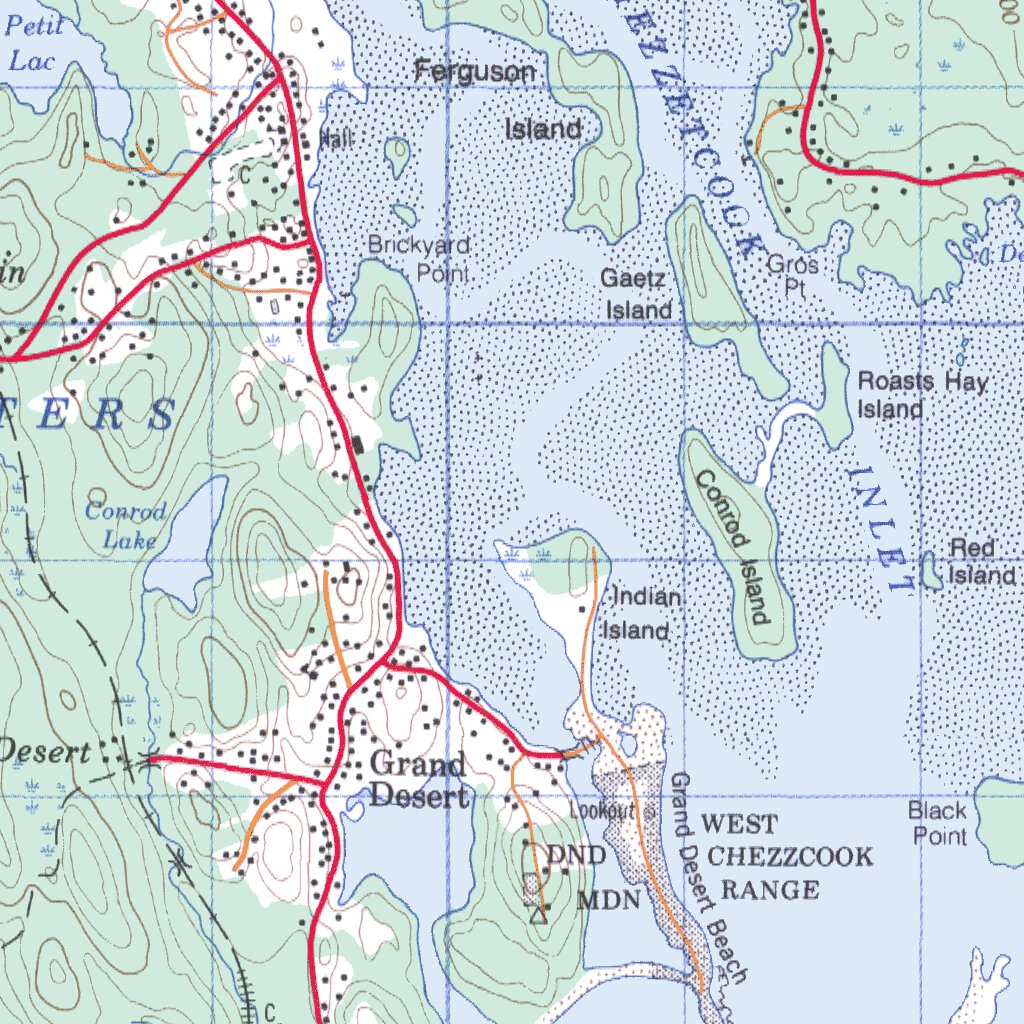 West Chezzetcook, NS (011D11 CanMatrix) Map by Natural Resources Canada ...