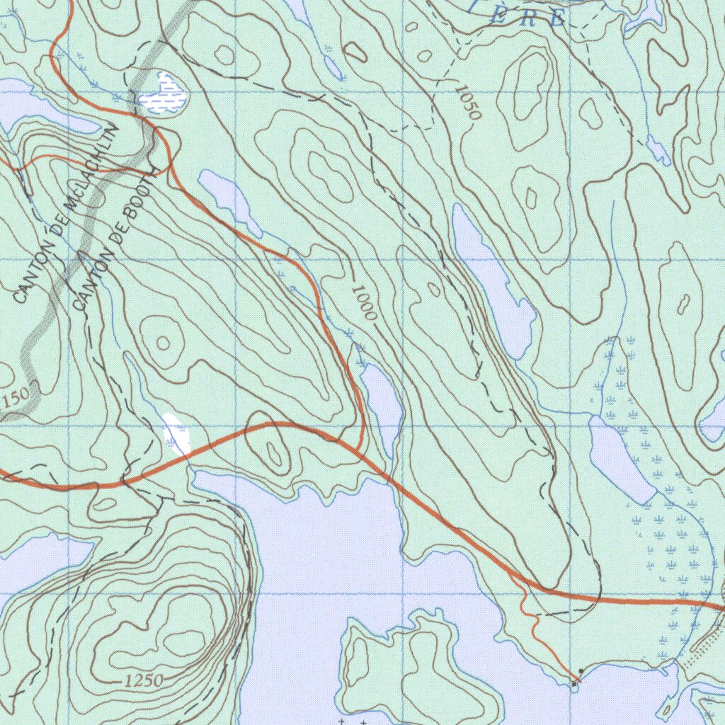 Lac Grindstone, QC (031L15 CanMatrix) Map by Natural Resources Canada ...