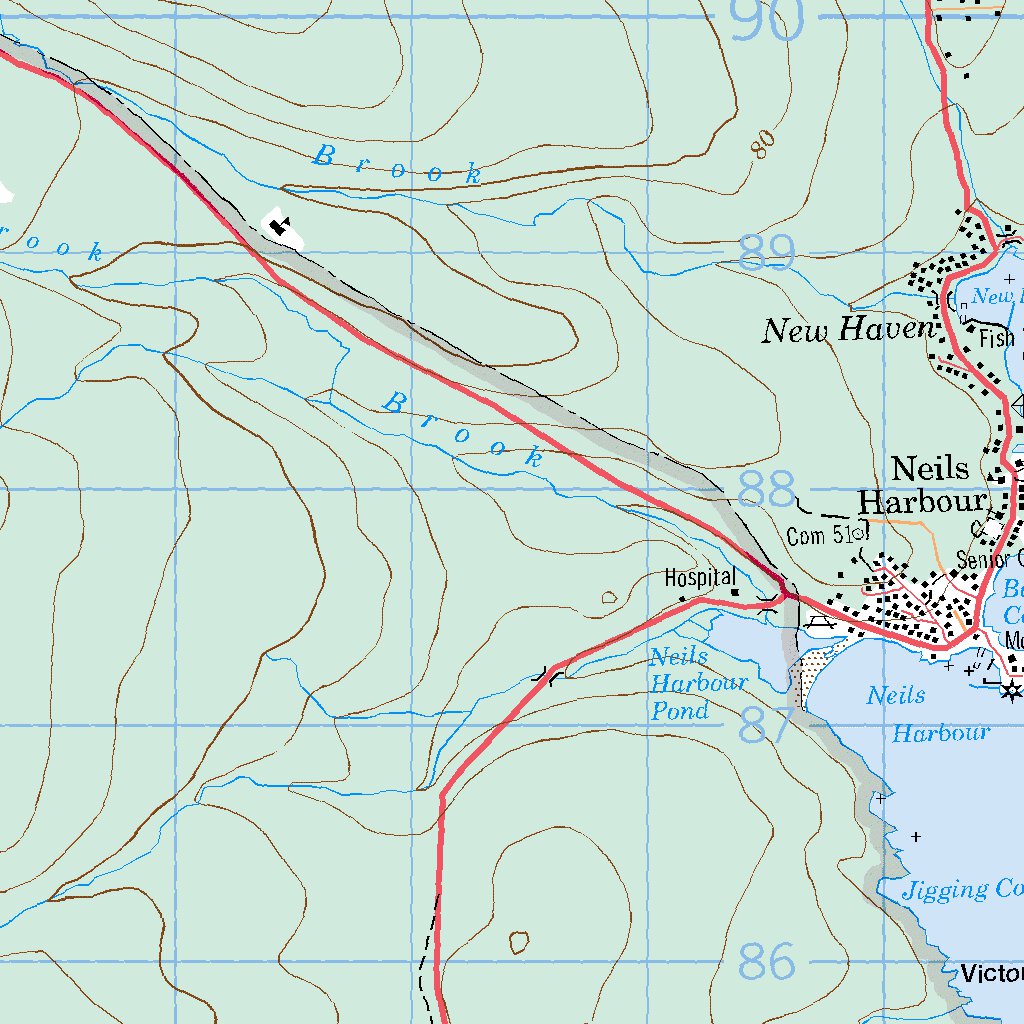 Dingwall, NS (011K16 CanMatrix) Map by Natural Resources Canada ...