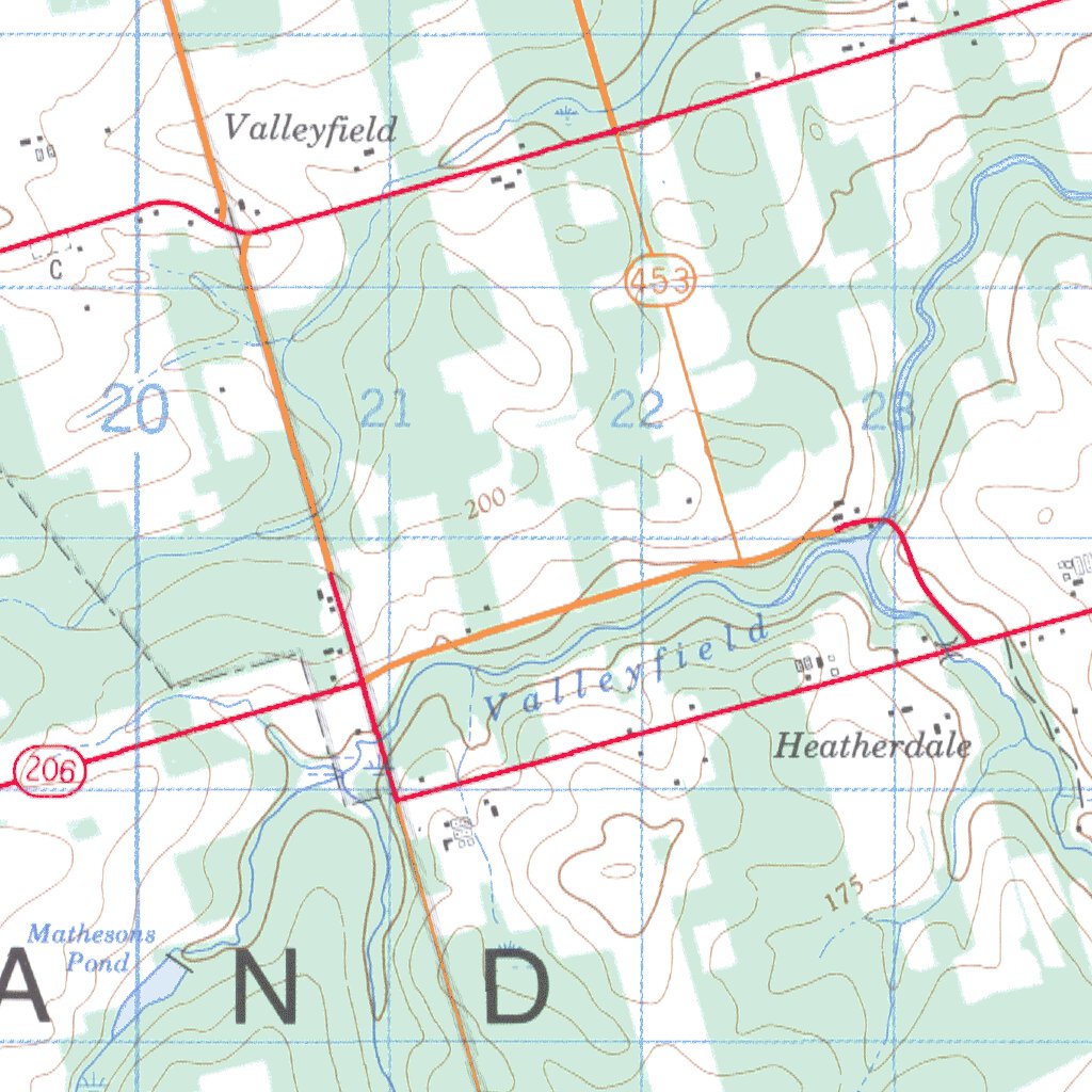 Montague, PE (011L02 CanMatrix) Map by Natural Resources Canada ...