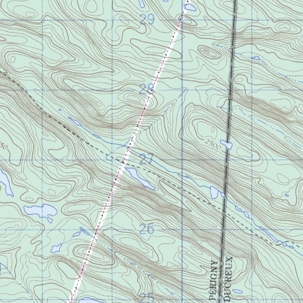 L'Anse-Saint-Jean, QC (022D01 CanMatrix) Map by Natural Resources ...