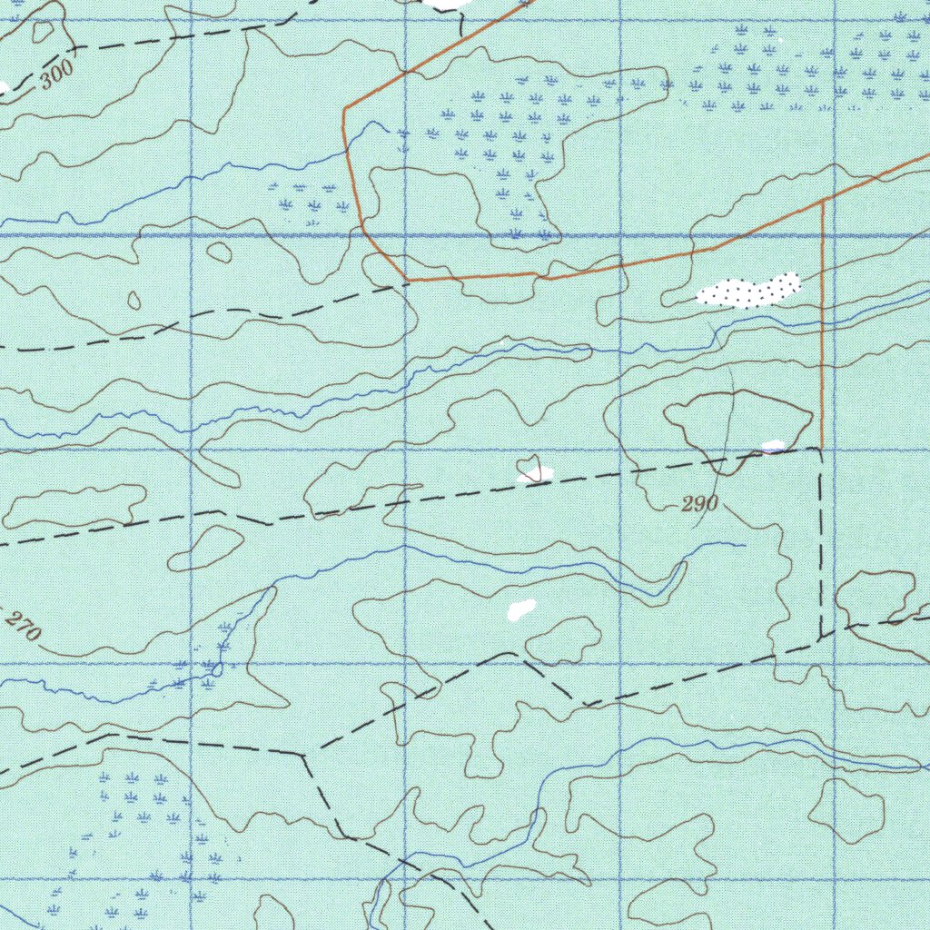 Lac Olga, QC (032F14 CanMatrix) Map by Natural Resources Canada ...