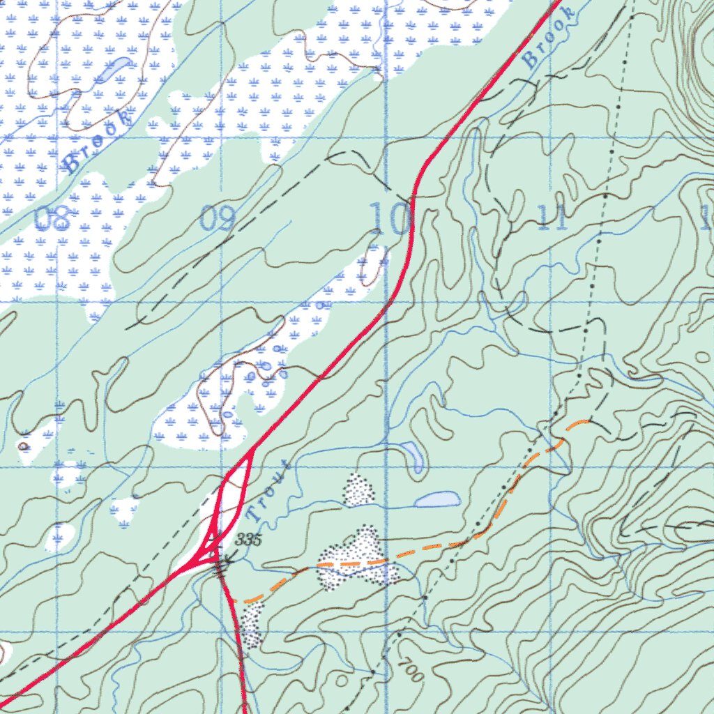 Harrys River, NL (012B09 CanMatrix) Map by Natural Resources Canada ...