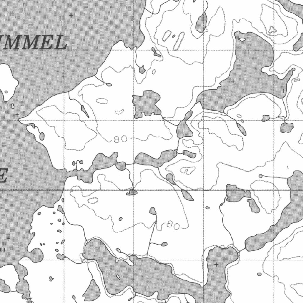 Kummel Lake, NU (056C02 CanMatrix) Map by Natural Resources Canada ...