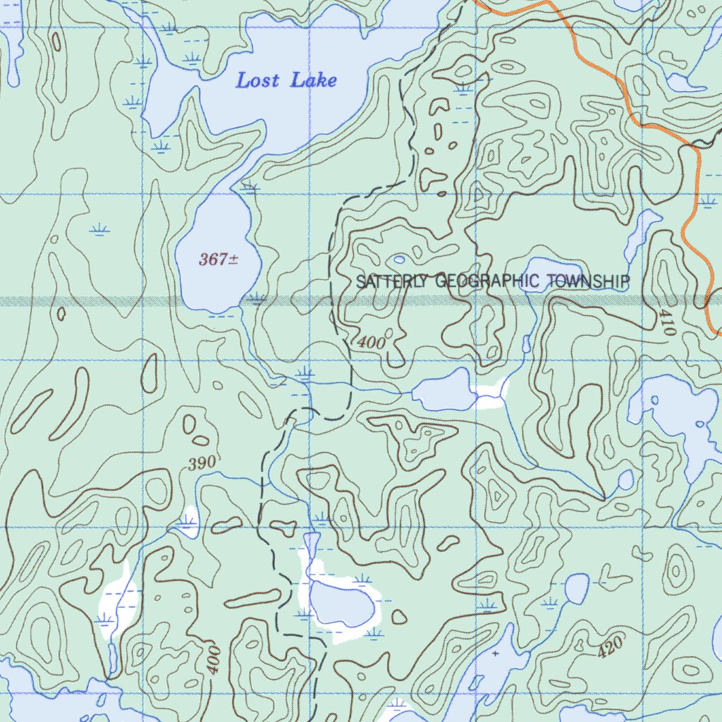 Wabigoon, ON (052F10 CanMatrix) Map by Natural Resources Canada ...