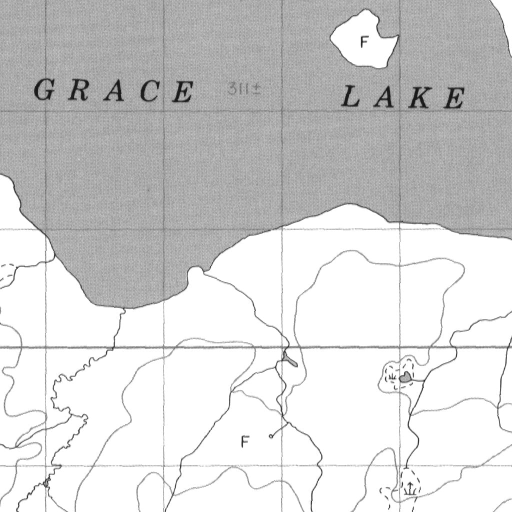 Grace Lake, ON (052P07 CanMatrix) Map by Natural Resources Canada ...