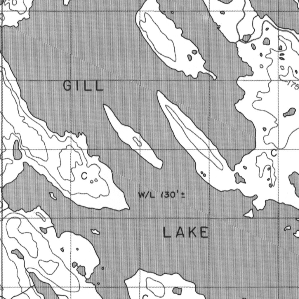 Gill Lake, NU (055K06 CanMatrix) Map by Natural Resources Canada ...