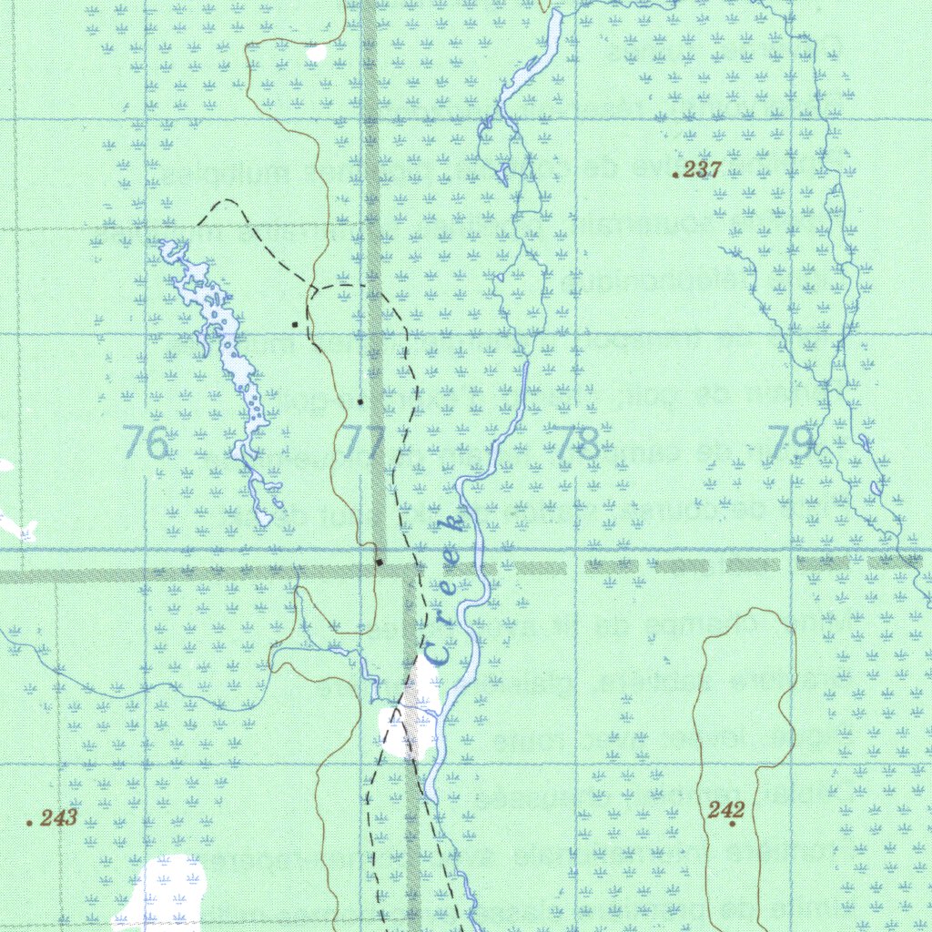 Howe Lake, MB (062P12 CanMatrix) Map by Natural Resources Canada ...