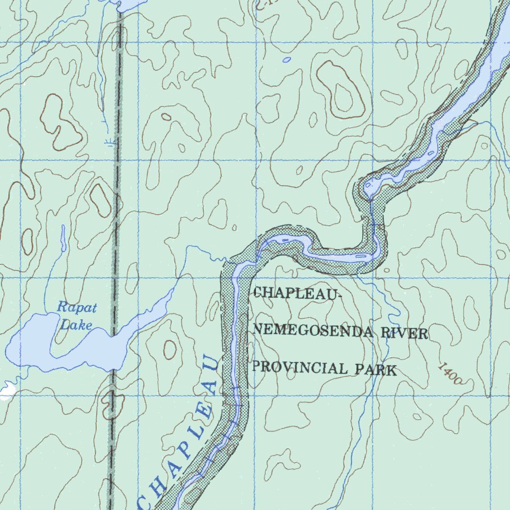 Swanson River, ON (042B03 CanMatrix) Map by Natural Resources Canada ...