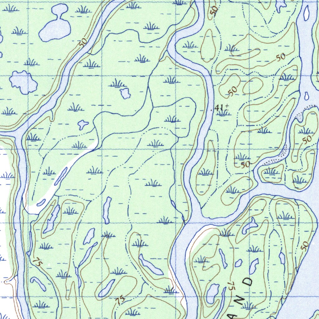 Bylot West, MB (054L08 CanMatrix) Map by Natural Resources Canada ...