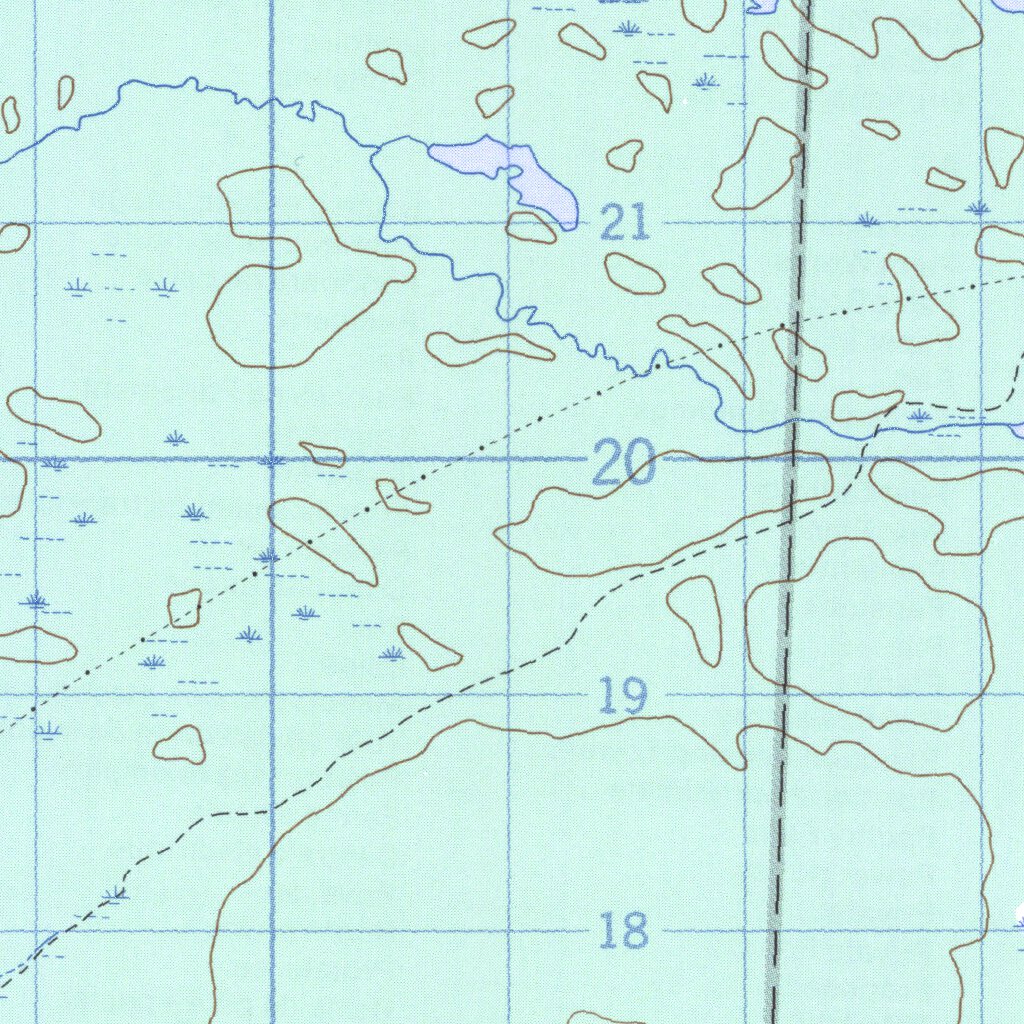 Maskwa Lake, MB (052L12 CanMatrix) Map by Natural Resources Canada ...