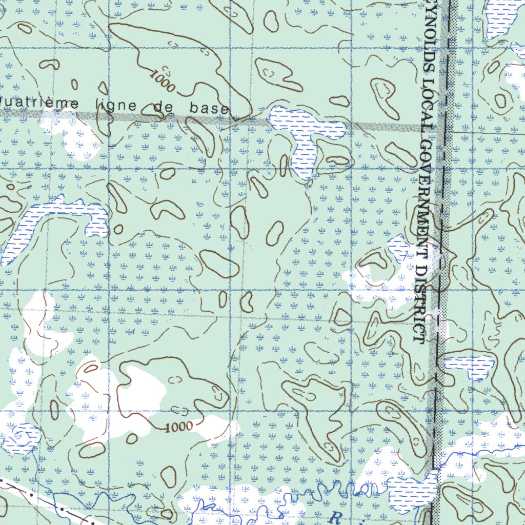 Pinawa, MB (052L04 CanMatrix) Map by Natural Resources Canada | Avenza Maps