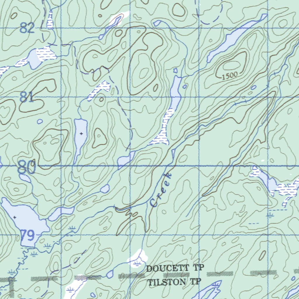 Anahareo Lake, ON (042C10 CanMatrix) Map by Natural Resources Canada ...