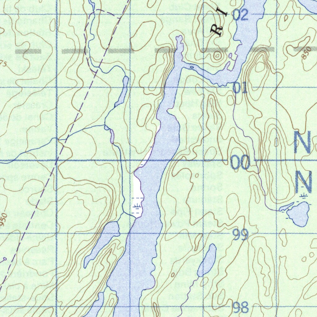 Chapman Lake, MB (064B16 CanMatrix) Map by Natural Resources Canada ...