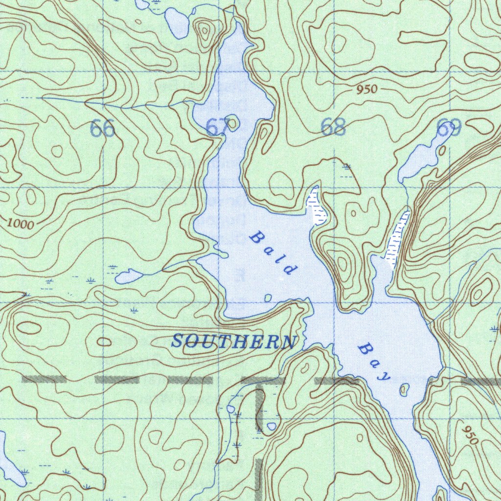 Fraser Lake, MB (064B13 CanMatrix) Map by Natural Resources Canada ...
