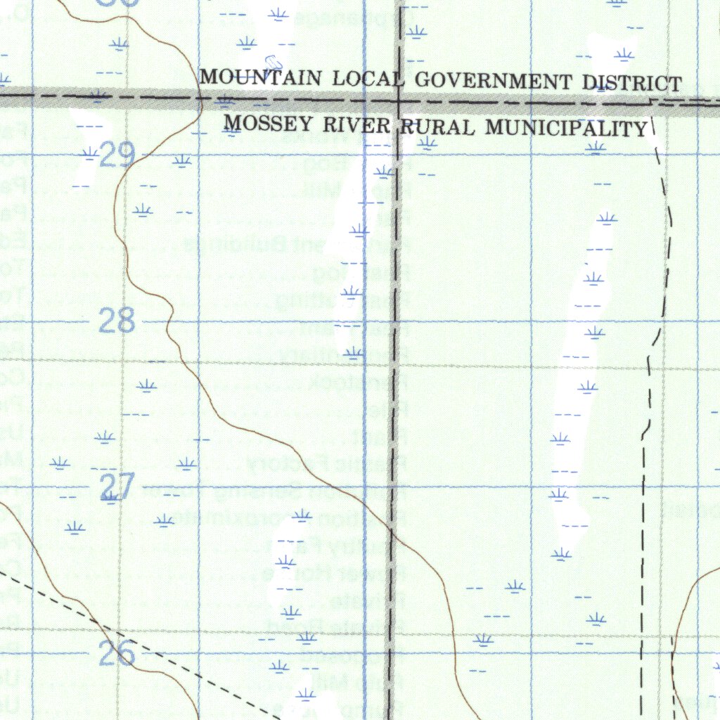 Garland, MB (062N09 CanMatrix) Map by Natural Resources Canada | Avenza ...