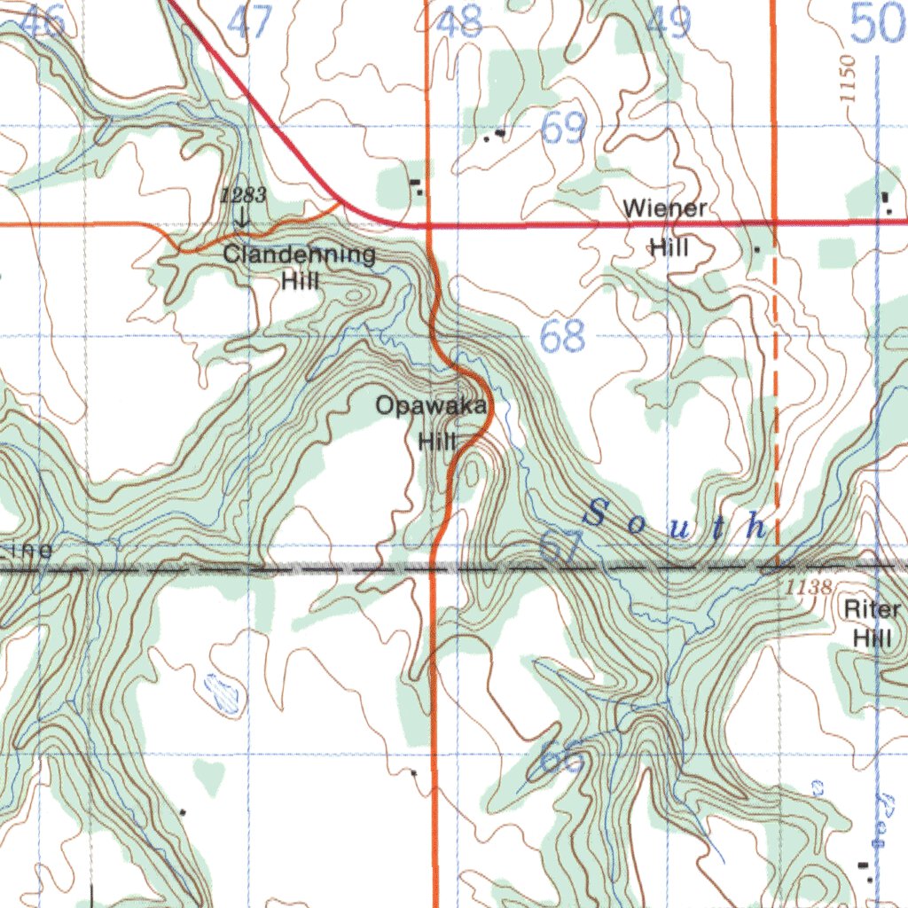 Miami, MB (062G08 CanMatrix) Map by Natural Resources Canada | Avenza Maps