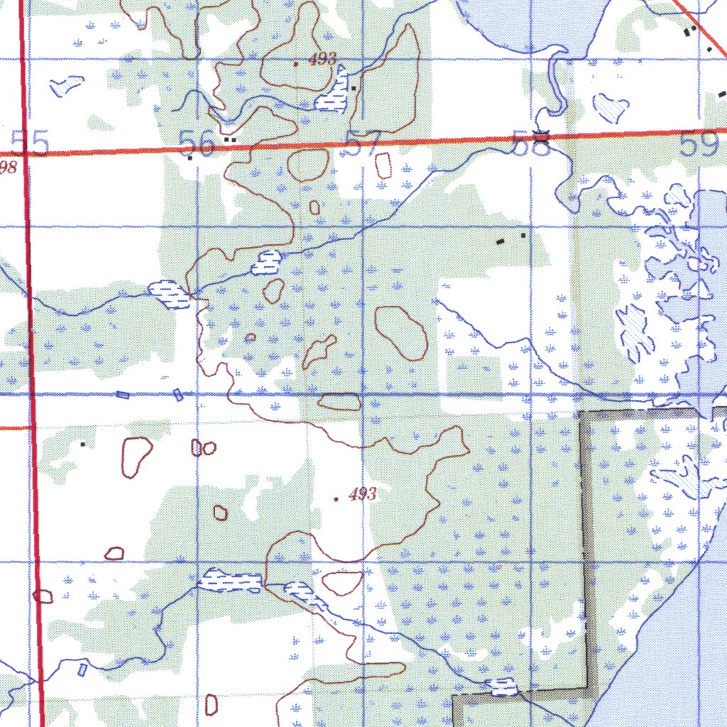 Buchanan, SK (062M10 CanMatrix) Map by Natural Resources Canada ...