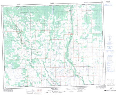 Endeavour, SK (063D02 CanMatrix) Map by Natural Resources Canada ...