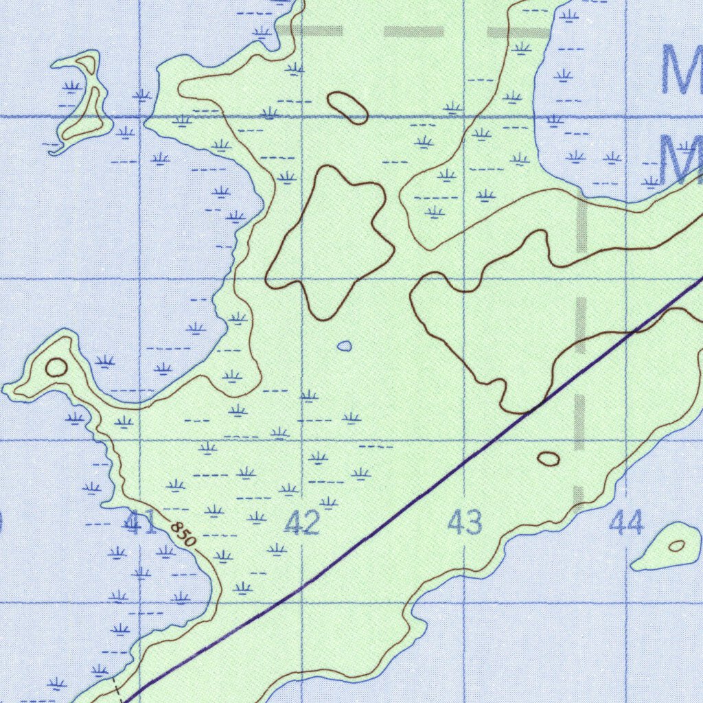 Talbot Lake, MB (063J04 CanMatrix) Map by Natural Resources Canada ...