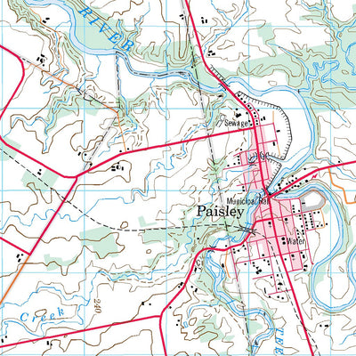 Chesley, ON (041A06 CanMatrix) Map by Natural Resources Canada | Avenza ...