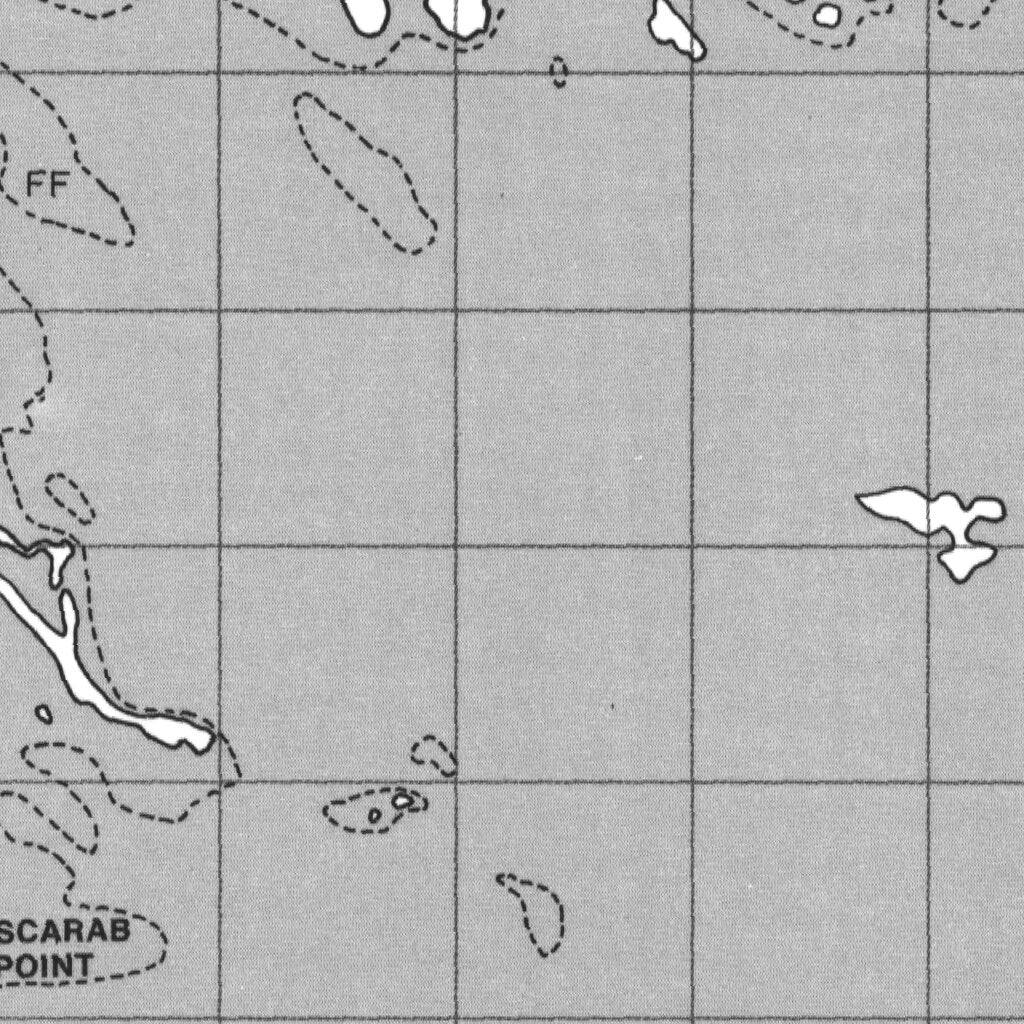 Scarab Point, NU (055J14 CanMatrix) Map by Natural Resources Canada ...