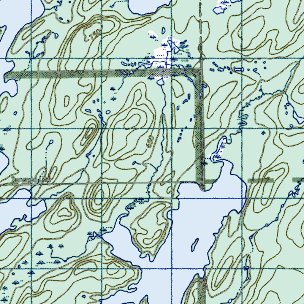 Thompson, MB (063P12 CanMatrix) Map by Natural Resources Canada ...