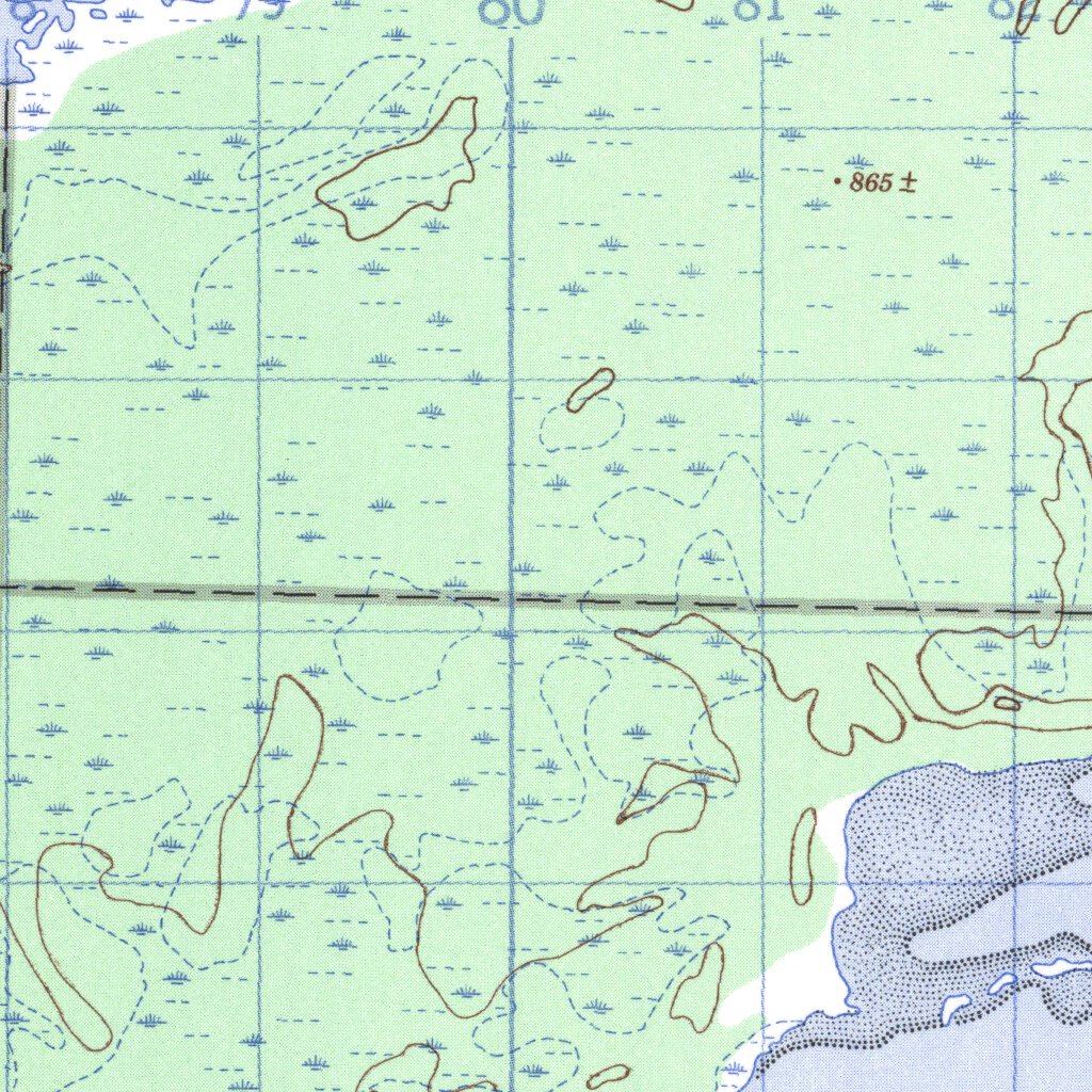 Spruce Island, MB (063F02 CanMatrix) Map by Natural Resources Canada ...