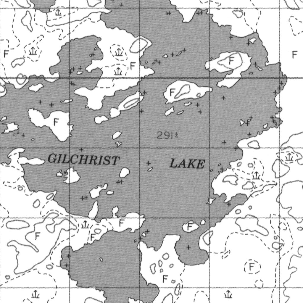 Gilchrist Lake, MB (053D13 CanMatrix) Map by Natural Resources Canada ...