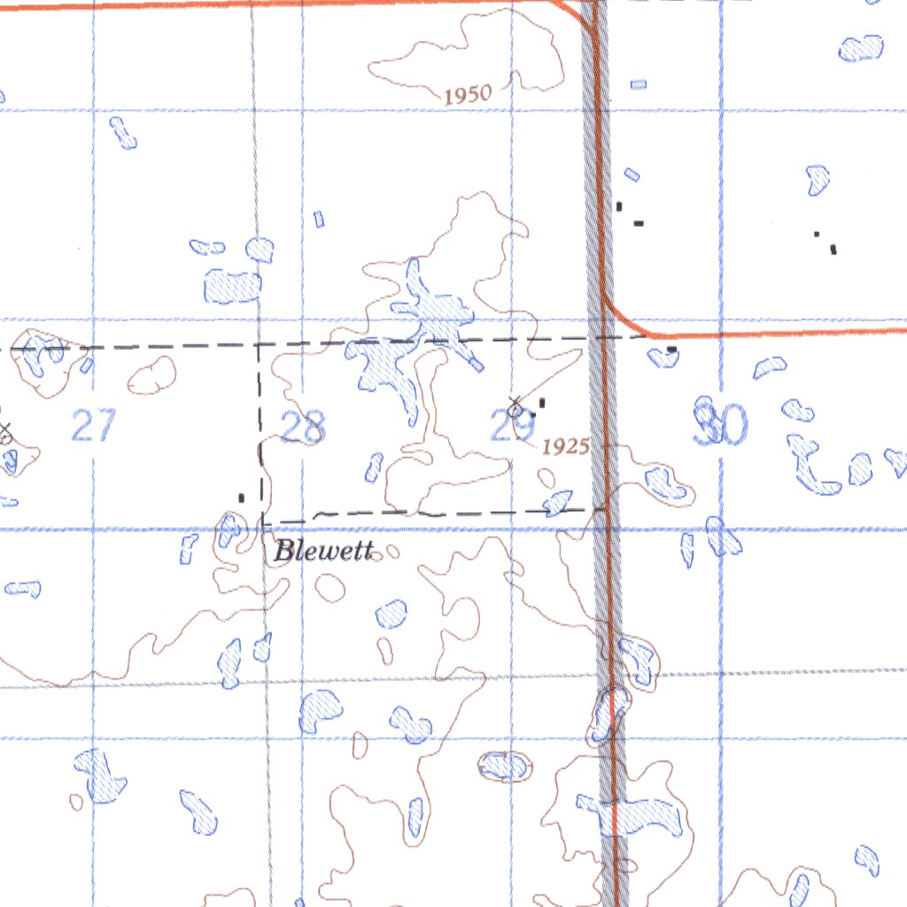 Midale, SK (062E06 CanMatrix) Map by Natural Resources Canada | Avenza Maps