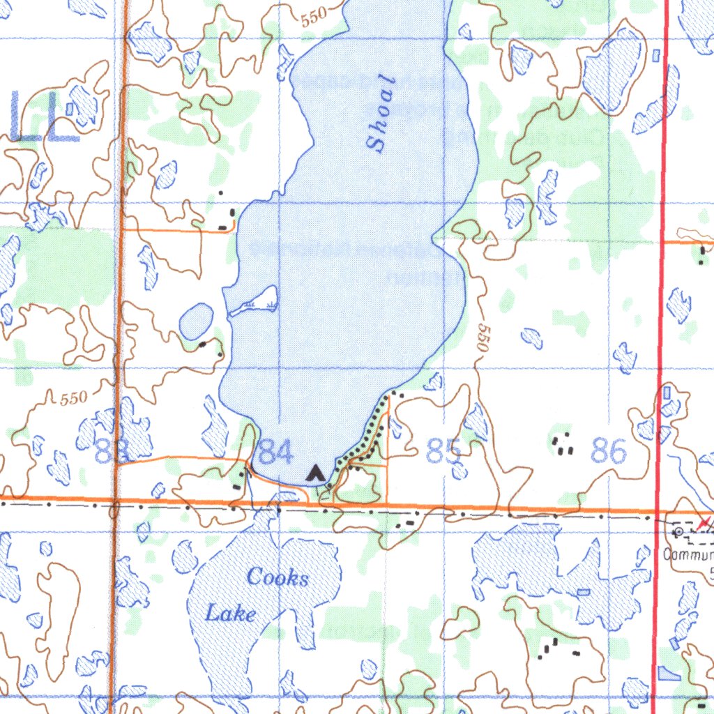 Shoal Lake, MB (062K07 CanMatrix) Map by Natural Resources Canada ...