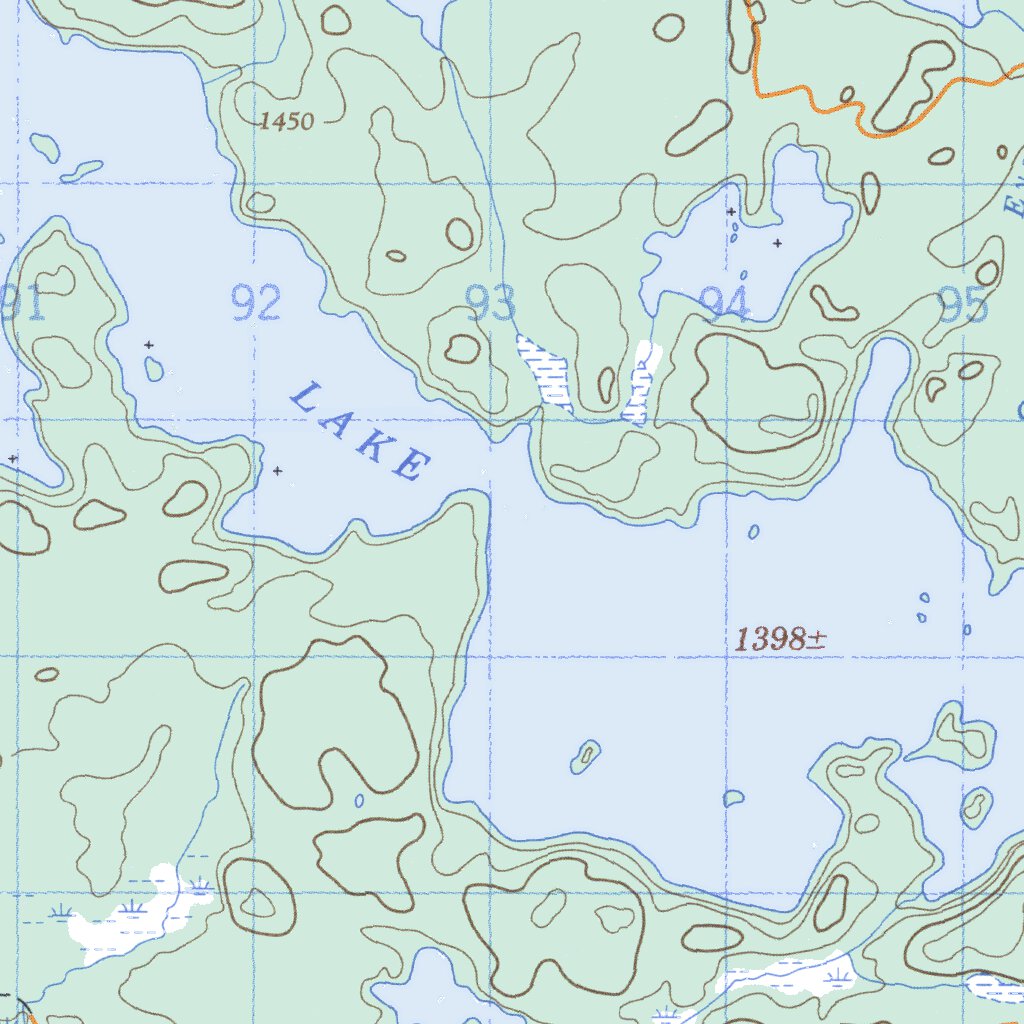 Atikokan, ON (052B13 CanMatrix) Map by Natural Resources Canada ...