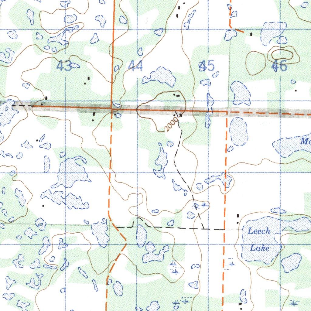 Roblin, MB (062N03 CanMatrix) Map by Natural Resources Canada | Avenza Maps